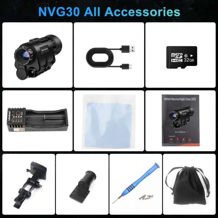 NVG30 Night Vision Monocular Goggles - Thermal & Night Vision Goggles ...