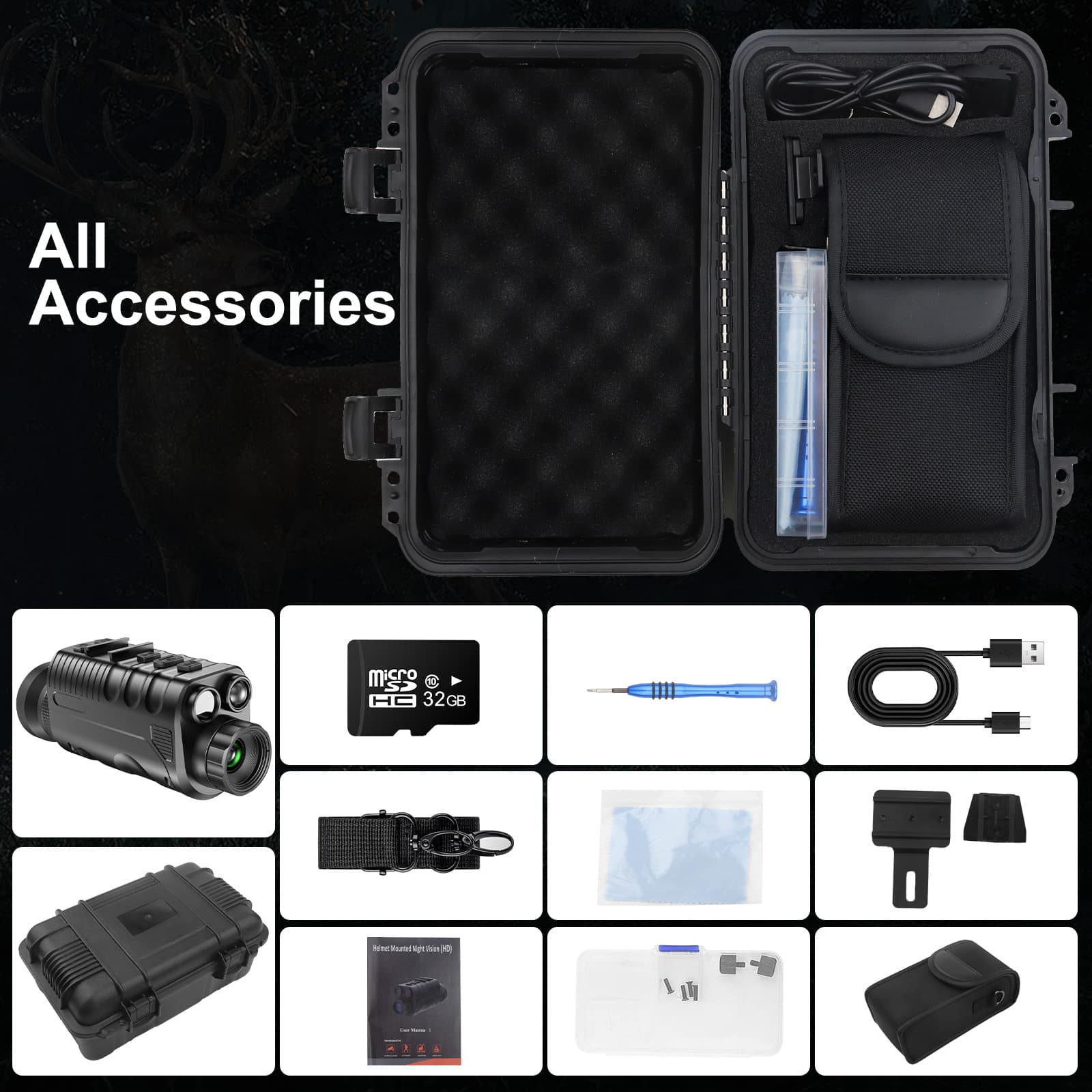 NVG30 Night Vision Monocular Goggles - Thermal & Night Vision Goggles ...